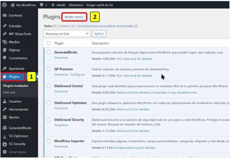 💻 Clase 6: Cómo instalar Plugins en WordPress | El Tío Tech 2025