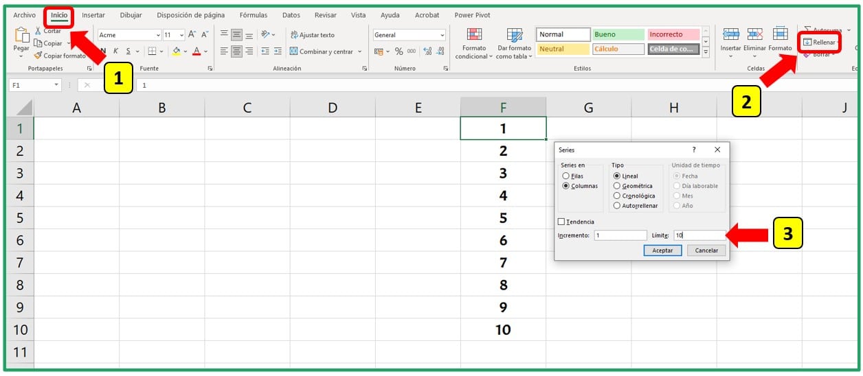 💻 Cómo poner números consecutivos en Excel | El Tío Tech 2026
