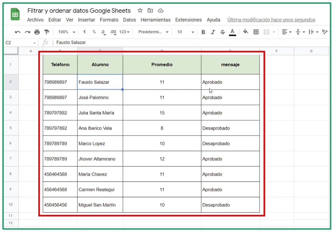 Cómo Filtrar y Ordenar Datos en Google Sheets | El Tío Tech 2026