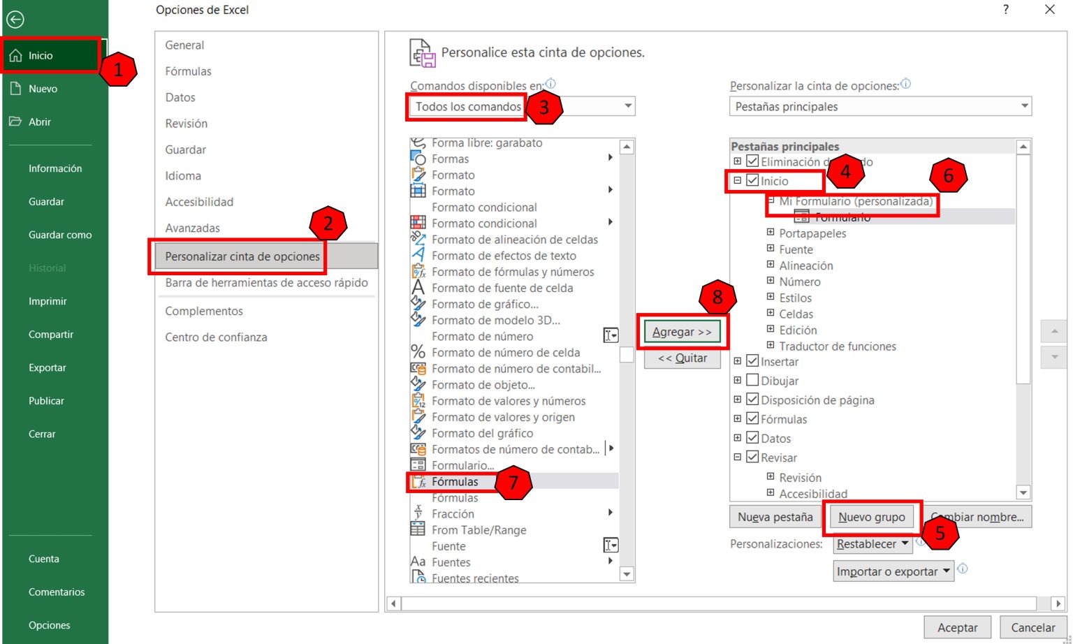 Crea Formulario de ingreso de datos en Excel