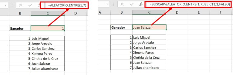 Crea un SORTEO ALEATORIO en Excel