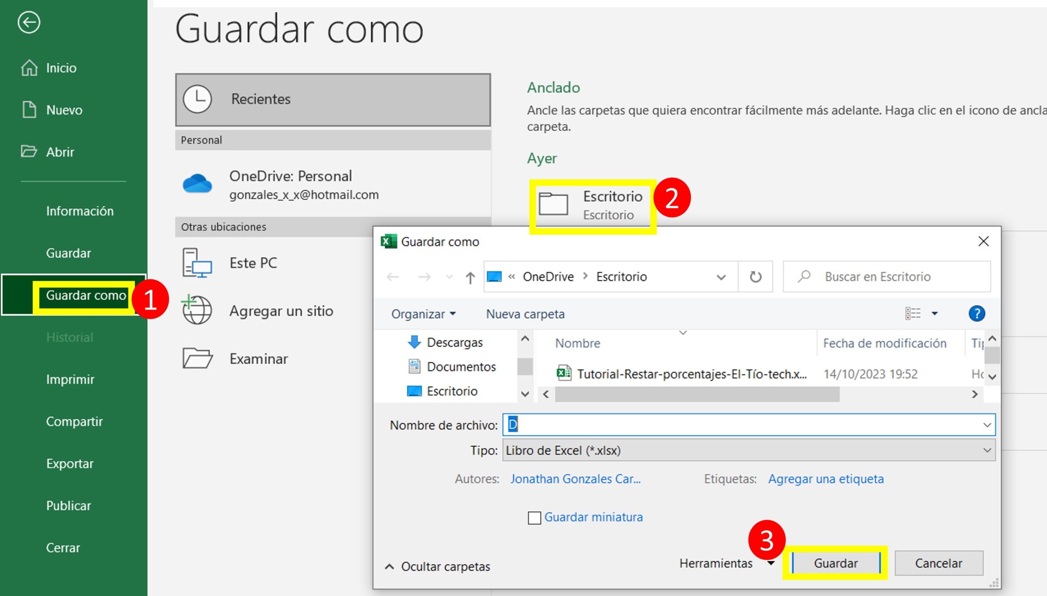 Cómo proteger un Excel con contraseña