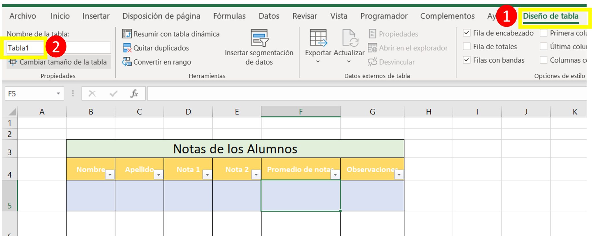 Cómo Hacer Una Tabla En Excel Y Aplicar Formatos En Celdas