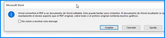 🚀 Como abrir un documento PDF en WORD