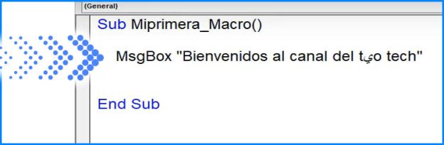 Mi primera MACRO en EXCEL