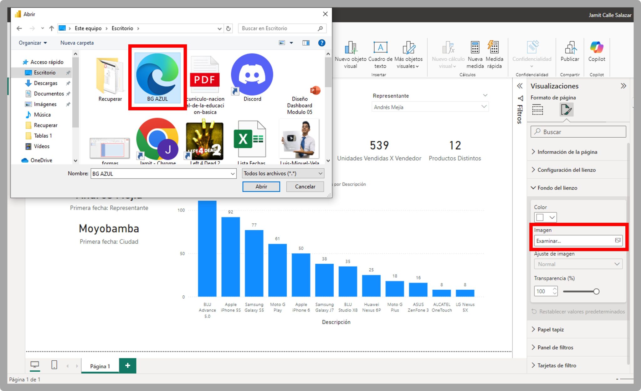 Crea un fondo Personalizado para tu DASHBOARD en POWER BI 😱