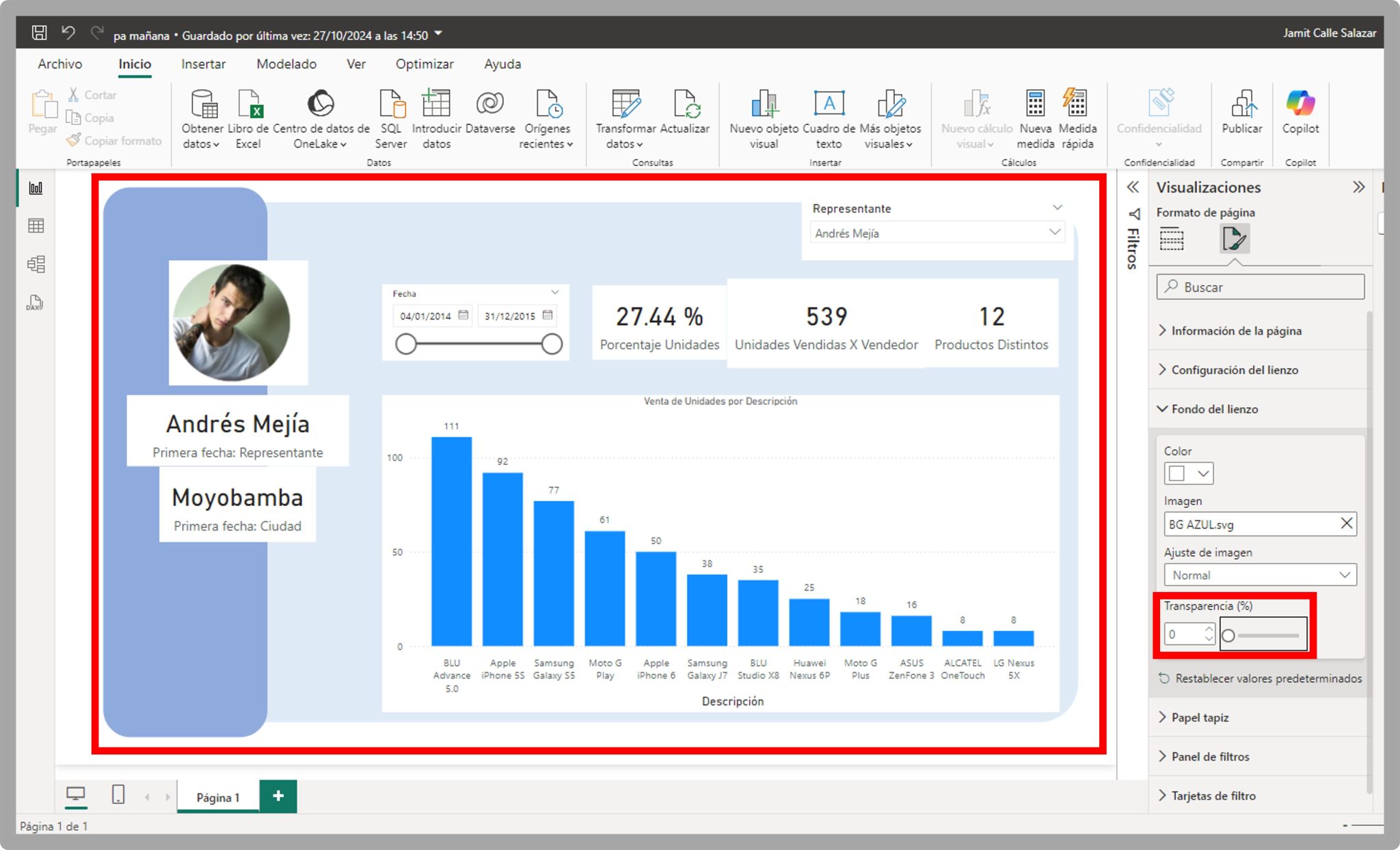 Crea un fondo Personalizado para tu DASHBOARD en POWER BI 😱