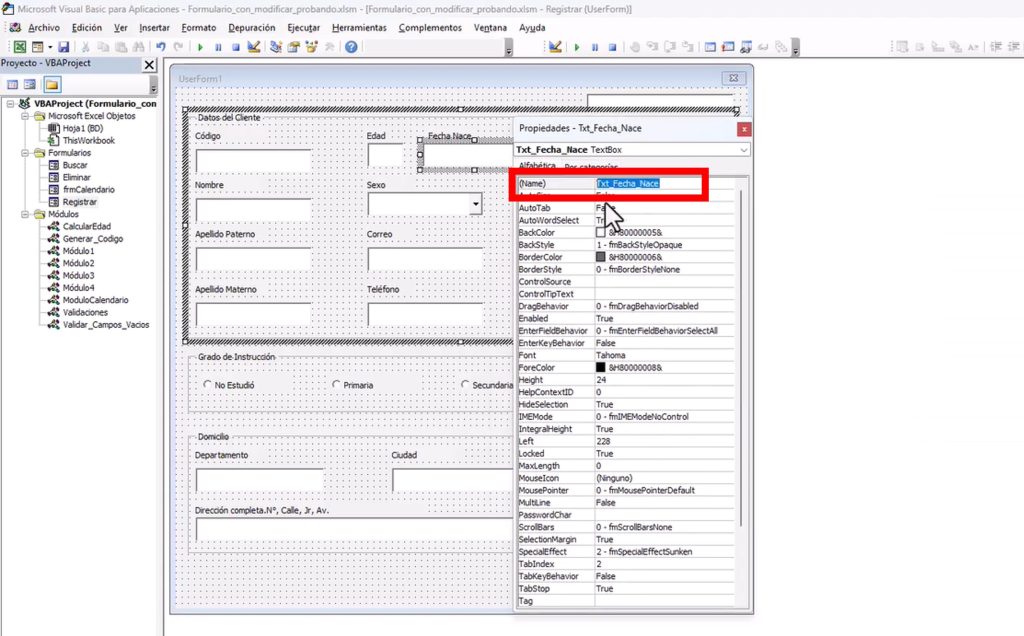 Cómo Limpiar Automáticamente Un Formulario En Vba Excel Borra Textbox