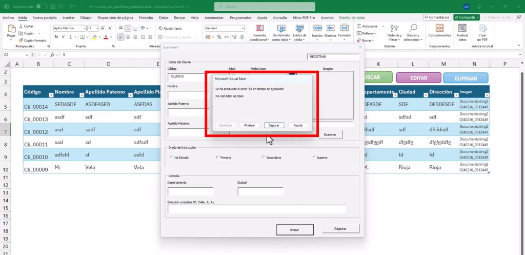 Cómo Limpiar Automáticamente Un Formulario En Vba Excel Borra Textbox