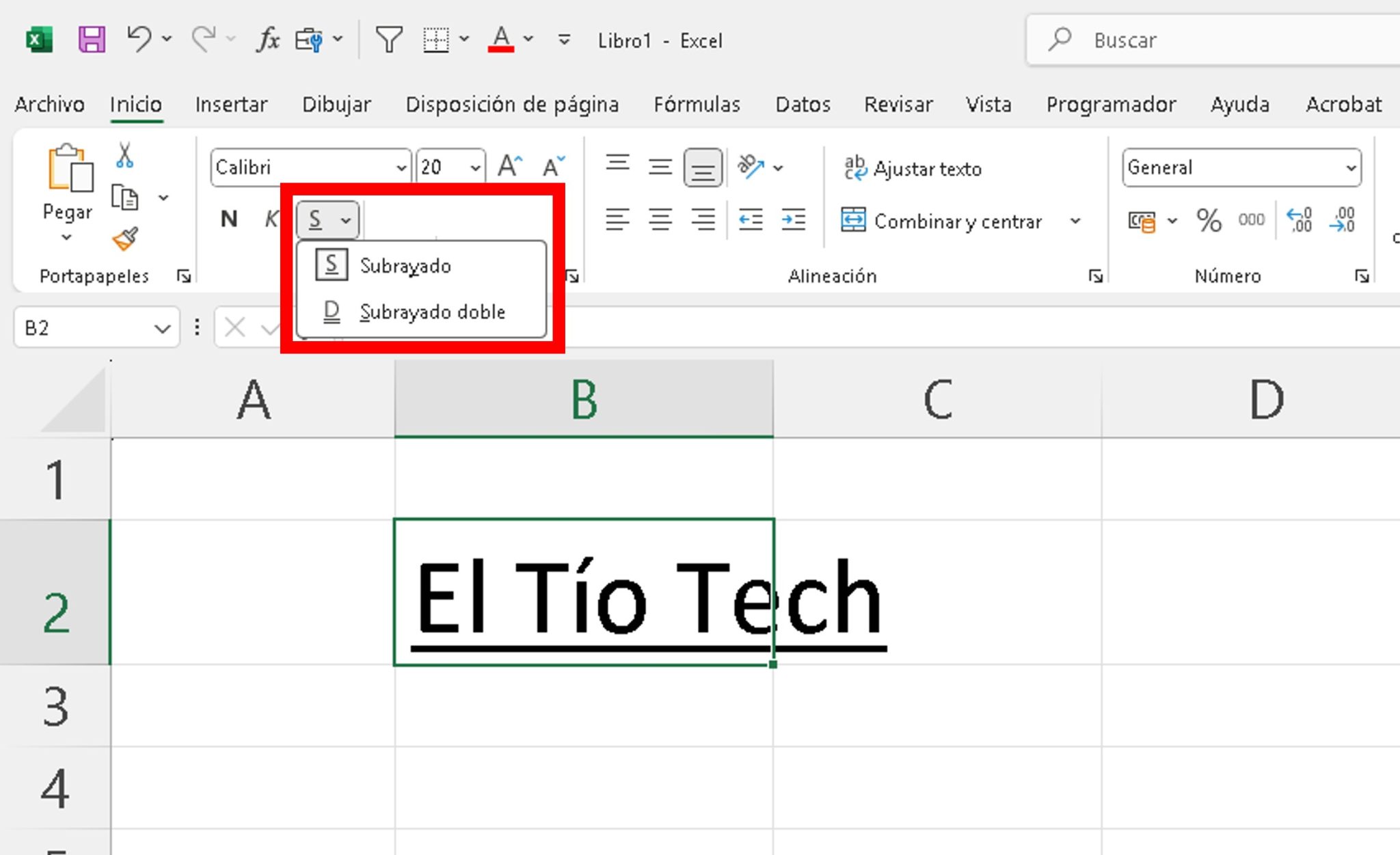 Formatear Celdas: negrita, cursiva, subrayado, tipografía y bordes 🥇
