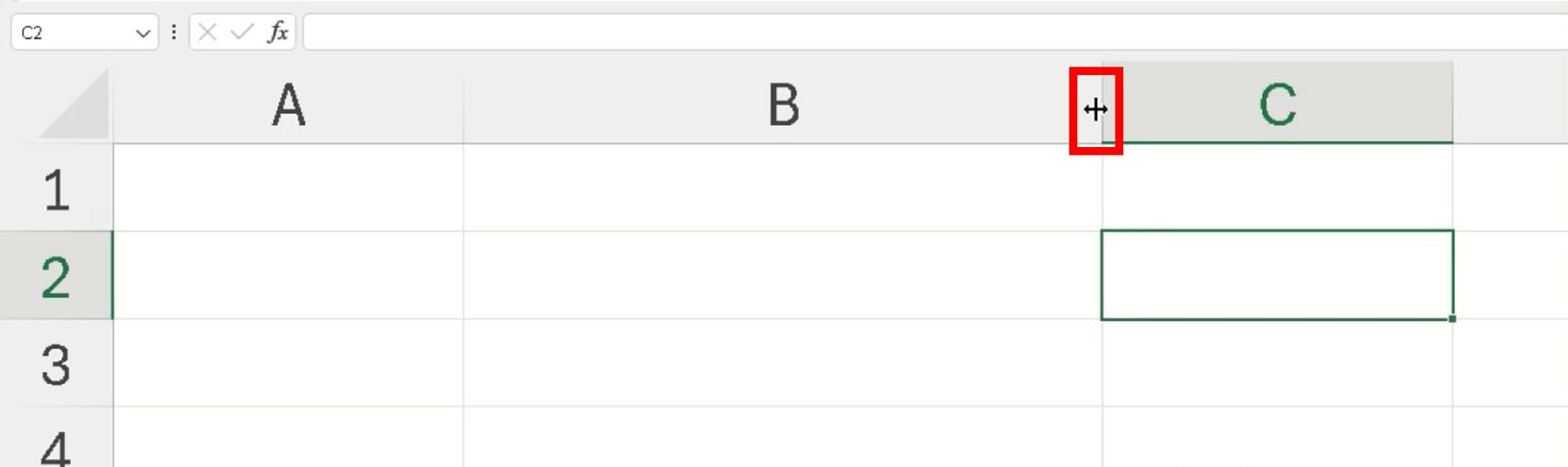 Combinar y Centrar celdas en Excel: ancho de columnas y alto de filas