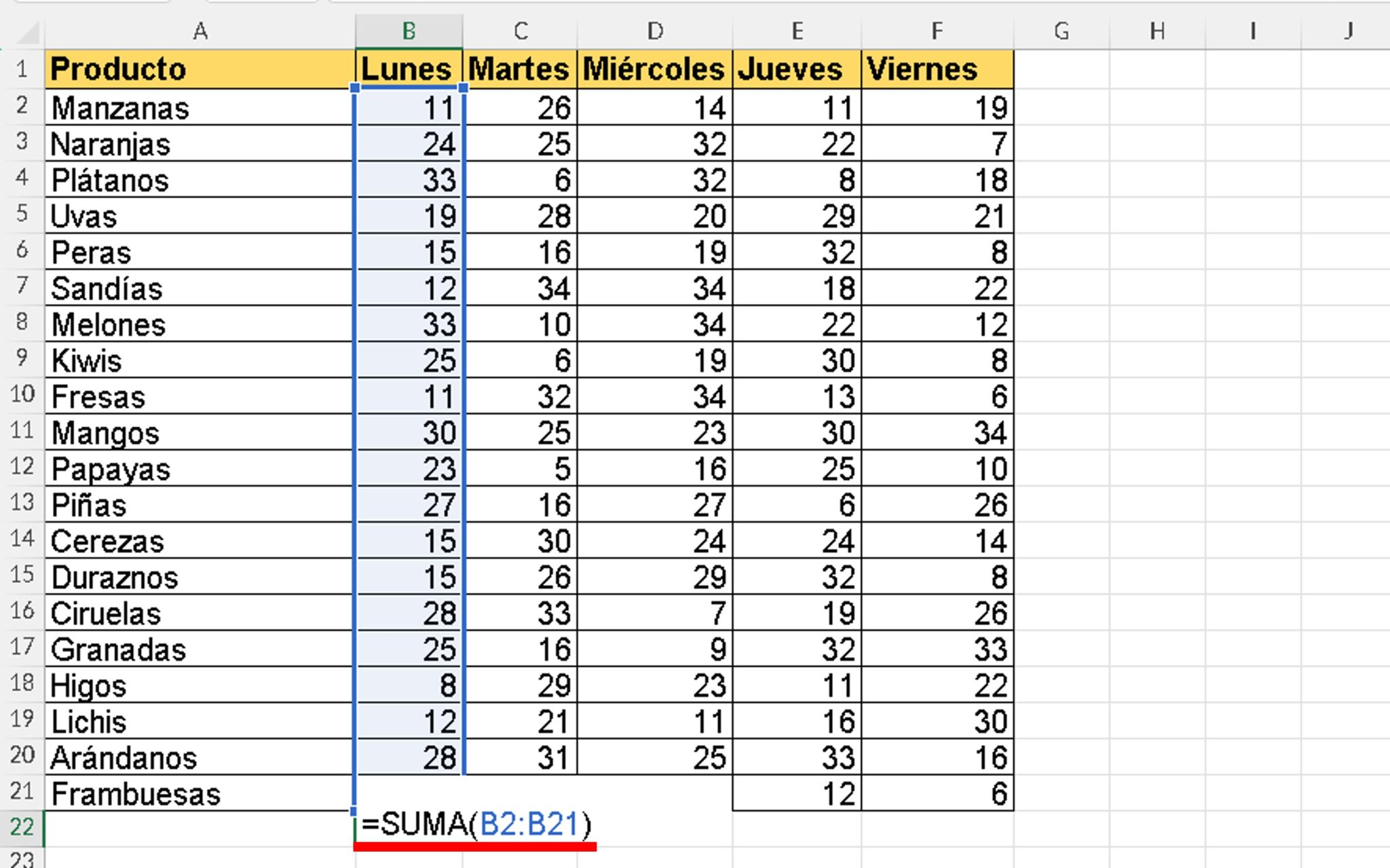La Función SUMA, Sumar.Si y Sumar.Si.Conjunto (Ejercicios) 🚀