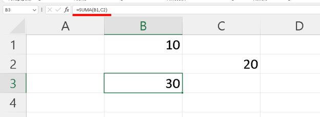 Introducción a la sintaxis de Fórmulas en Excel