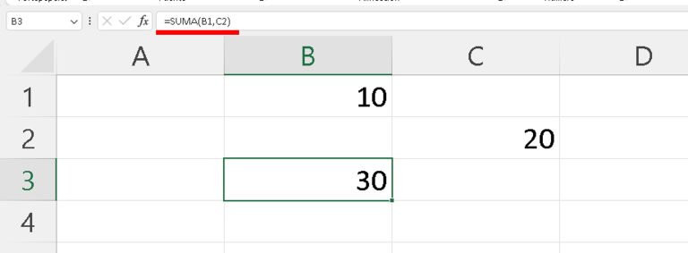 Introducción a la sintaxis de Fórmulas en Excel