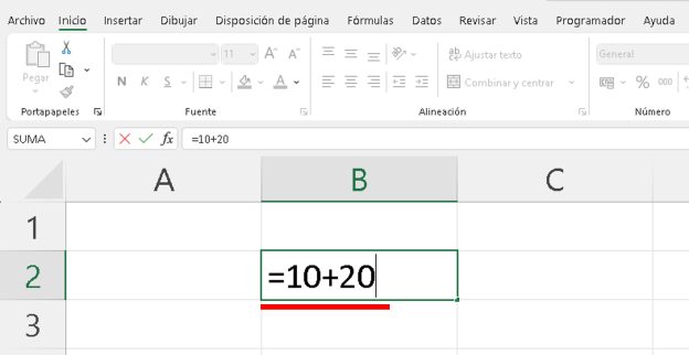 Introducción a la sintaxis de Fórmulas en Excel