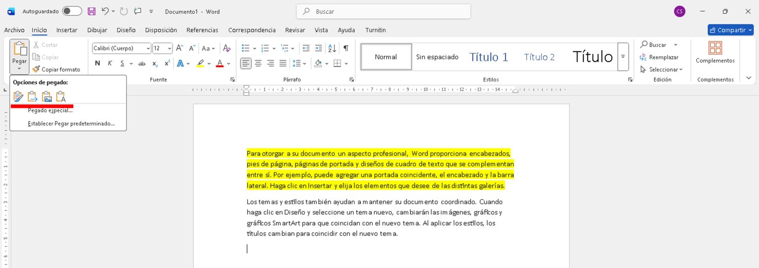 Capítulo 12: Cortar, Copiar y Pegar en Word ️📄