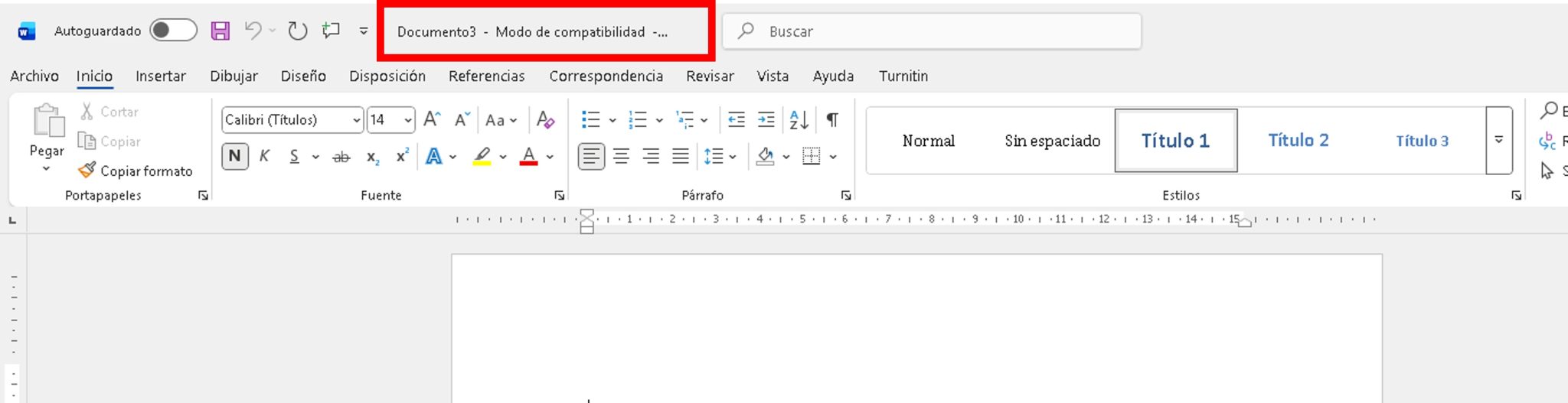 Capítulo 18: Modo Compatibilidad en Word